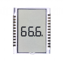 custom LCD 7 segment display monochrome lcd screen wholesale